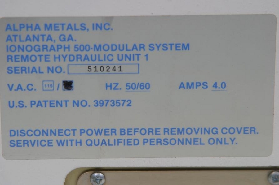 14043 Alpha Metals Iconograph 500M Modular Contamination Tester